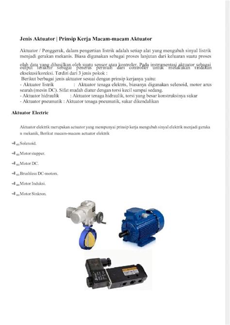 Pdf Jenis Aktuator Dokumen Tips