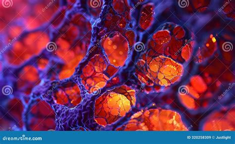 A Microscopic Image Of The Peritubular Capillaries The Tiny Vessels