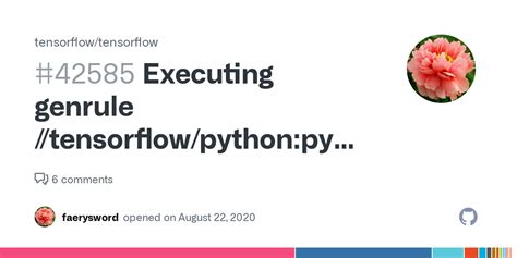 executing genrule tensorflow python pywrap tensorflow filtered def file failed exit 1 bash