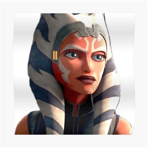 Ahsoka Tano ~ Clone Wars Season 7 Poster For Sale By Lotr Fan Redbubble