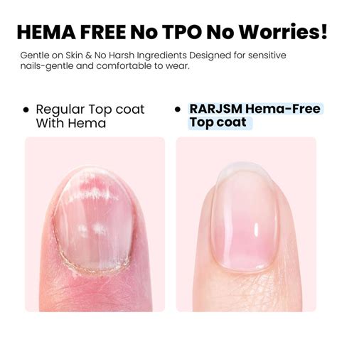 Tpo Hema Free Top Coat Flash Sale 60 Off 15ml Safe Gel Finish Rarjsm