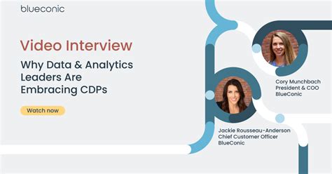 Why Data And Analytics Leaders Are Embracing Cdps Blueconic