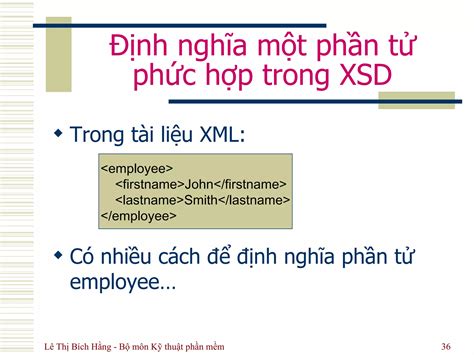 chapter 4 xml schema ppt