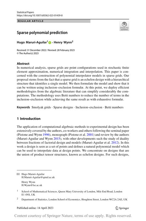 pdf sparse polynomial prediction
