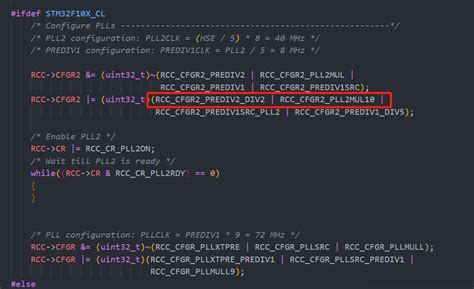 关于stm32f105 107时钟配置详解 stm32f105与107 csdn博客