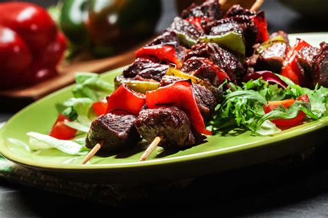 Firekissed Fajita Steak Kabobs A Summer Staple Thats Easier Than You
