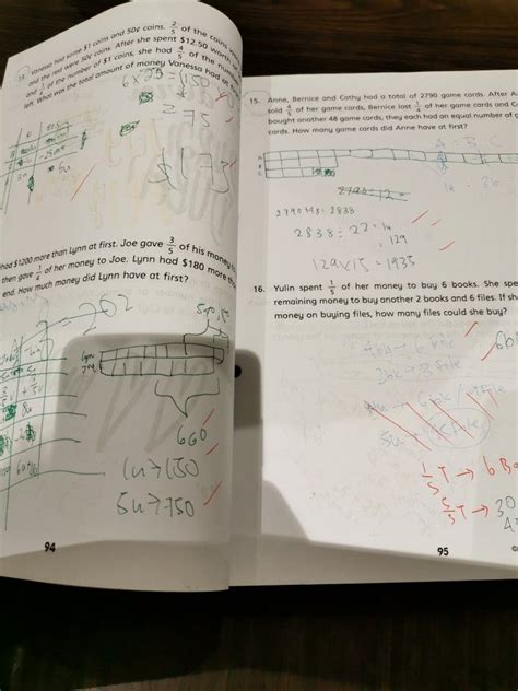 P6 Math Modular Worksheets Assessment Book Hobbies And Toys Books And Magazines Assessment Books