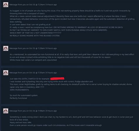 Behaviorbehaviour Score Bug Context In Comments Pictures Rdota2
