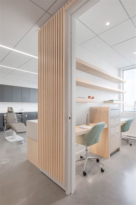 Natasha Thorpe Uses Timber To Soften Mood At Quebec Dental Office