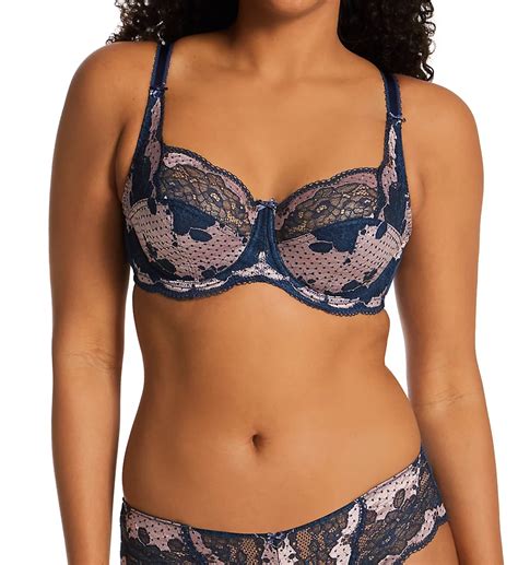 Clara Full Cup Bra Navy Pearl 32j