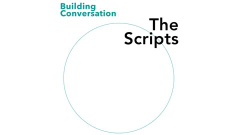 building conversation scripts wij zij