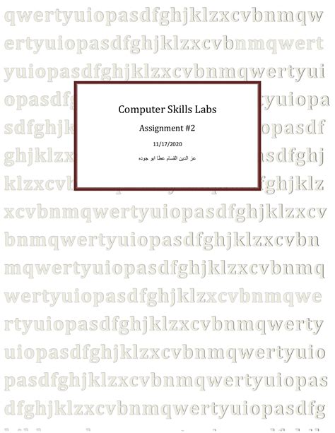 Computer Skills Labs Shatha Hazim Page 1 10 Flip Pdf Online Pubhtml5