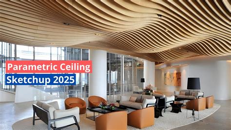 Parametric Ceiling Design In Sketchup 2025 Step By Step Tutorial Youtube