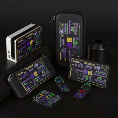 Mecha Switch Oled Case Cyberpunk Switch Case Sci Fi Accessories Regisbox
