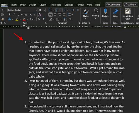 How to Number Lines, Paragraphs, and Sentences in MS Word [2024]