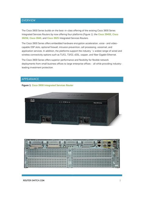PPT Cisco 3900 Series Router Datasheet PowerPoint Presentation Free Download ID 7735950