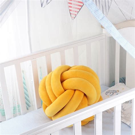 Soft Knot Ball Cushions Bed Stuffed Pillow Home De Vicedeal