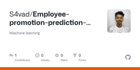 Employee Promotion Prediction Machine Learning Employeepromotion