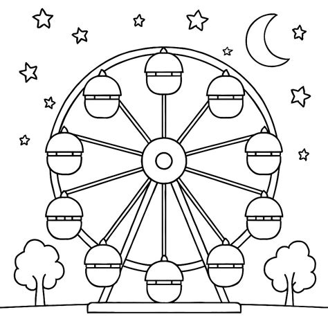 Nighttime Carousel