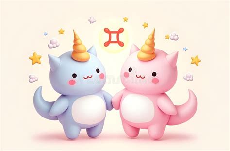 Cute Gemini Stock Illustrations 1522 Cute Gemini Stock Illustrations