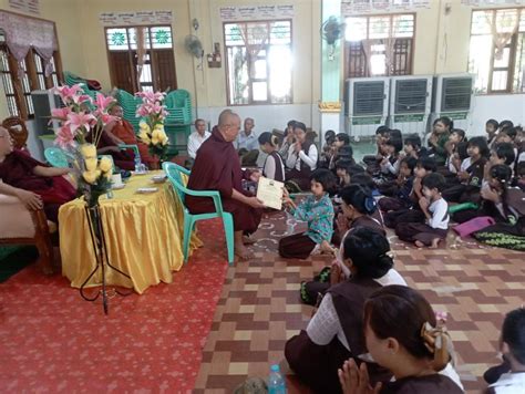 လပွတ္တာမြို့နယ် ကိုးနဝင်းကျောင်းတိုက်၌ ဓမ္မစကူးလ်သင်တန်းဆင်းပွဲကျင်းပ Information And Public