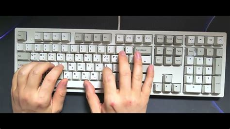광고 콕스 Cox 엠프리스 Empress 50g 오리지널 무접점 키보드 Youtube