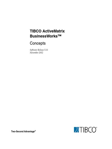 Tibco Bw Concepts Pdf