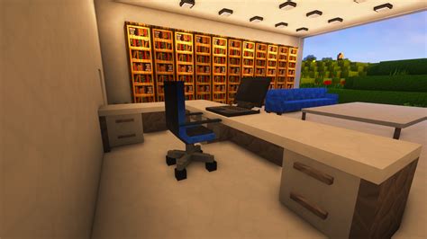Minecraft Office Desk