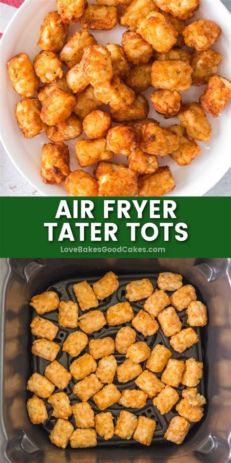 Air Fryer Tater Tots Recipe Air Fried Tater Tots How To Make Tater