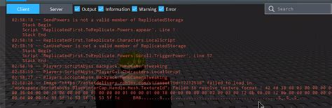 Errors On The Developer Console Without Justification Scripting