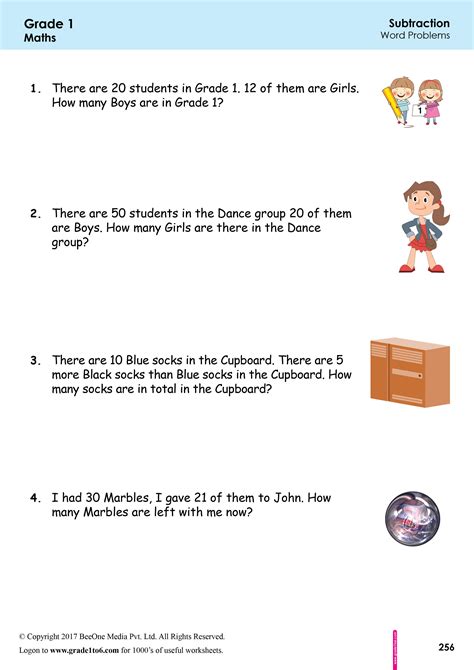 Mastering Early Math The Power Of 1st Grade Math Worksheets For Word