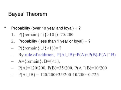 Ppt Bayes Theorem Bayesian Networks And Hidden Markov Model