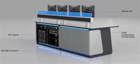 Visual Interface Control Room Console Upgraded Intelligent Console