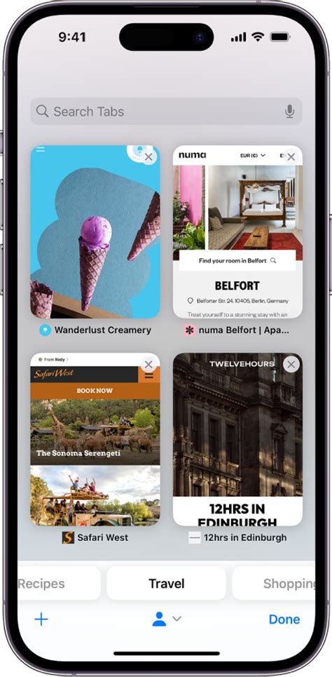 Organize Your Tabs With Tab Groups In Safari On IPhone Apple Support