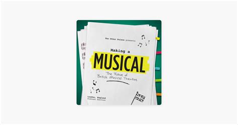 ‎making A Musical The Future Of British Musical Theatre S5 Ep3 Why The Whales Came Written By