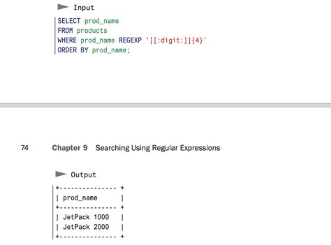 Mysql Why Do We Need Another Level Of When Using Character Classes Stack Overflow