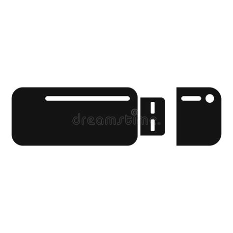 Usb Flash Memory Icon Simple Vector Mental Cognitive Stock Vector Illustration Of Education