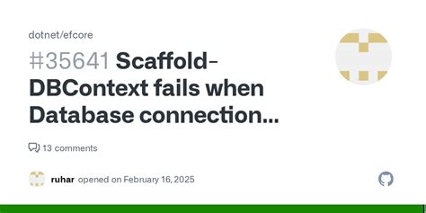 Scaffold Dbcontext Fails When Database Connection String Is Moved To