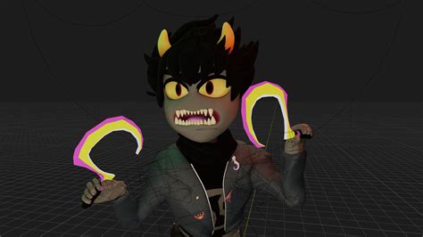 3d Karkat Vantas Model Turbosquid 2106903