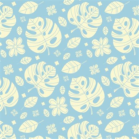 Free Vector Flat Design Monochromatic Pattern Design