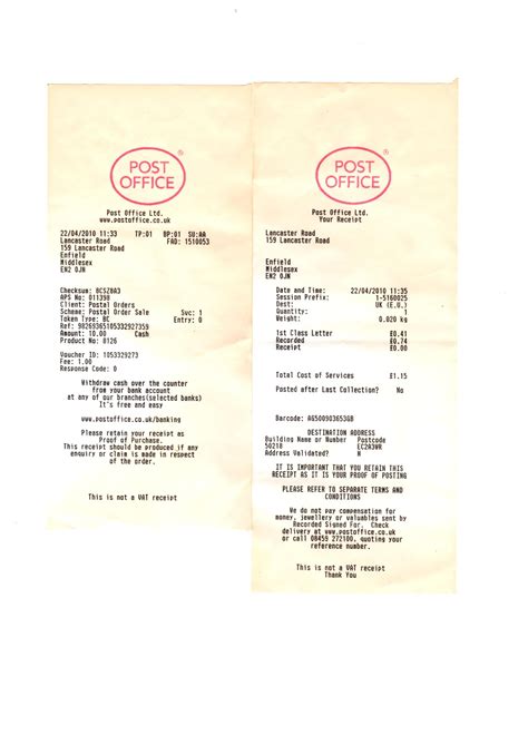 A Saint Called Allnights Receipts Recorded Delivery