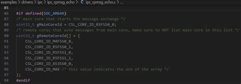 processor sdk am64x debug problems for the example of ipc rpmsg echo