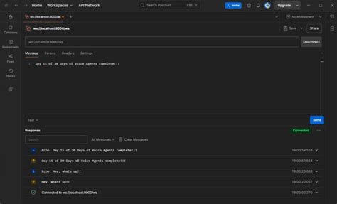 30daysofai Websockets Fastapi Realtimecommunication Aivoiceagents Webdevelopment