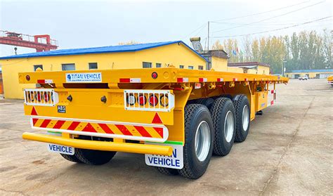 Flat Bed Tractor Trailer Flatbed Tractor Trailer For Sale In Zimbabwe
