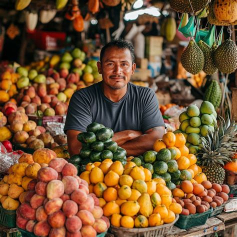 Free Market Fruit Vendor Image Market Fruits Vendor Download At