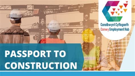 Passport To Construction Returns From 26th January Creating Enterprise