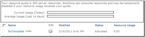 Using Web Templates To Create Site Collections
