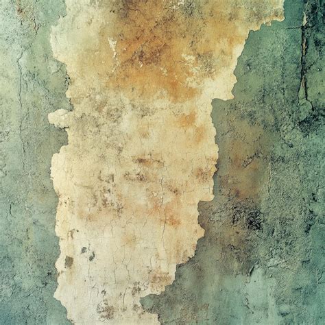 Stained Wallpaper Discolored With Rough Blotchy Patches Premium Ai