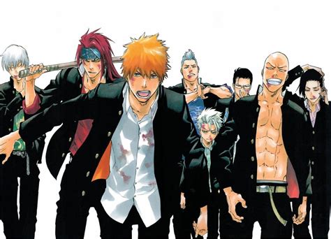 B L E A C H Personajes De Anime Arte Manga Personajes De Bleach
