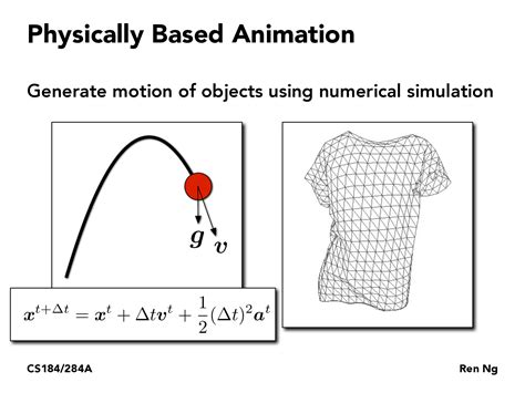 CS A Lecture Physical Simulation
